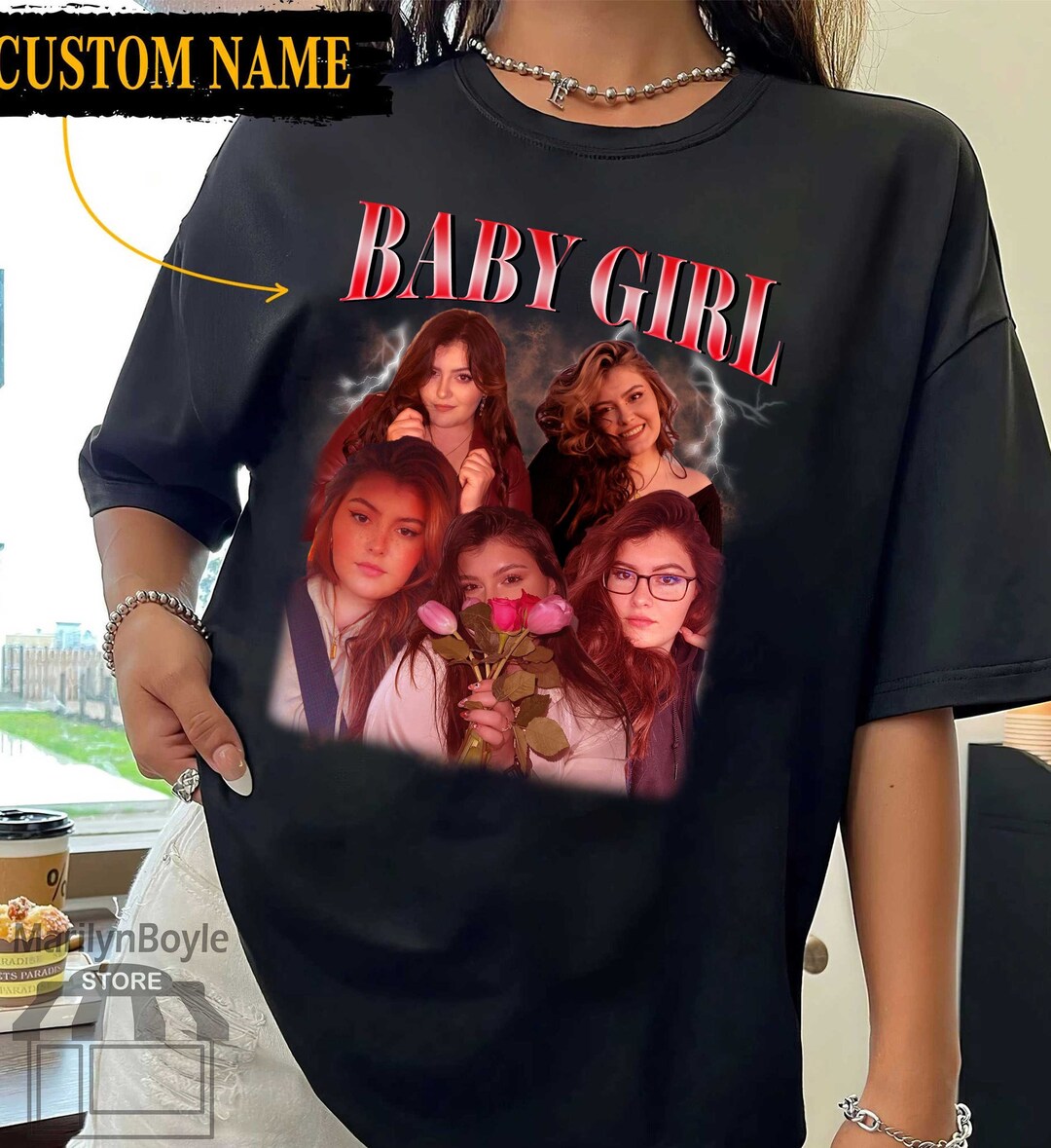 Custom Bootleg Rap Tee Custom Photo Vintage Graphic 90s - Etsy