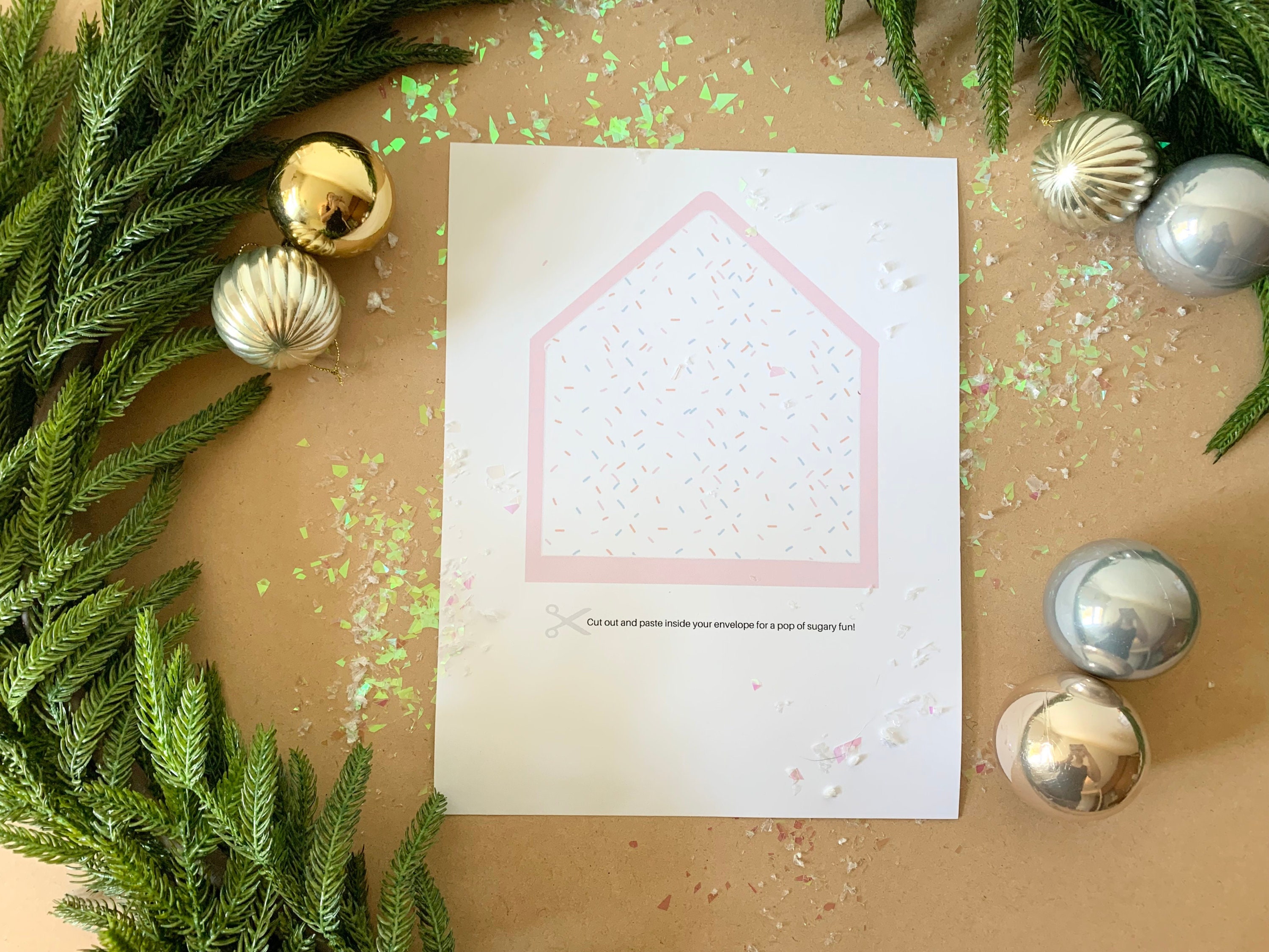 Gingerbread Themed Letter to Santa With Colorful Candy Printable - Etsy