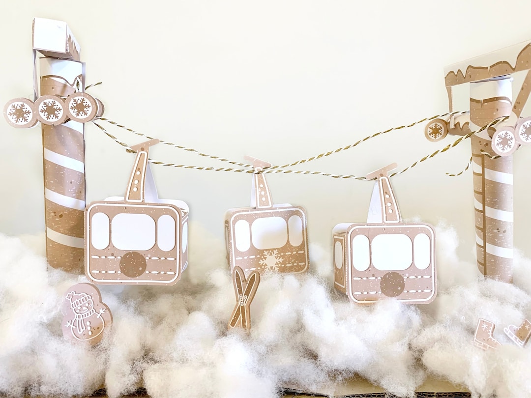 Gingerbread Gondola Christmas Advent Calendar - Etsy