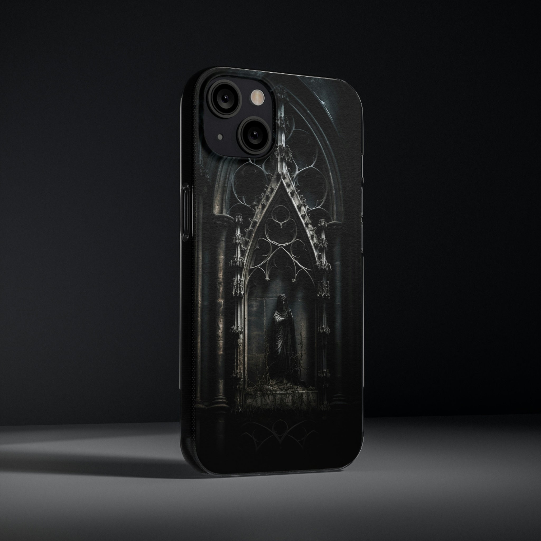 Unique Gothic Style Silicone Phone Case Stunning Design and Complete ...