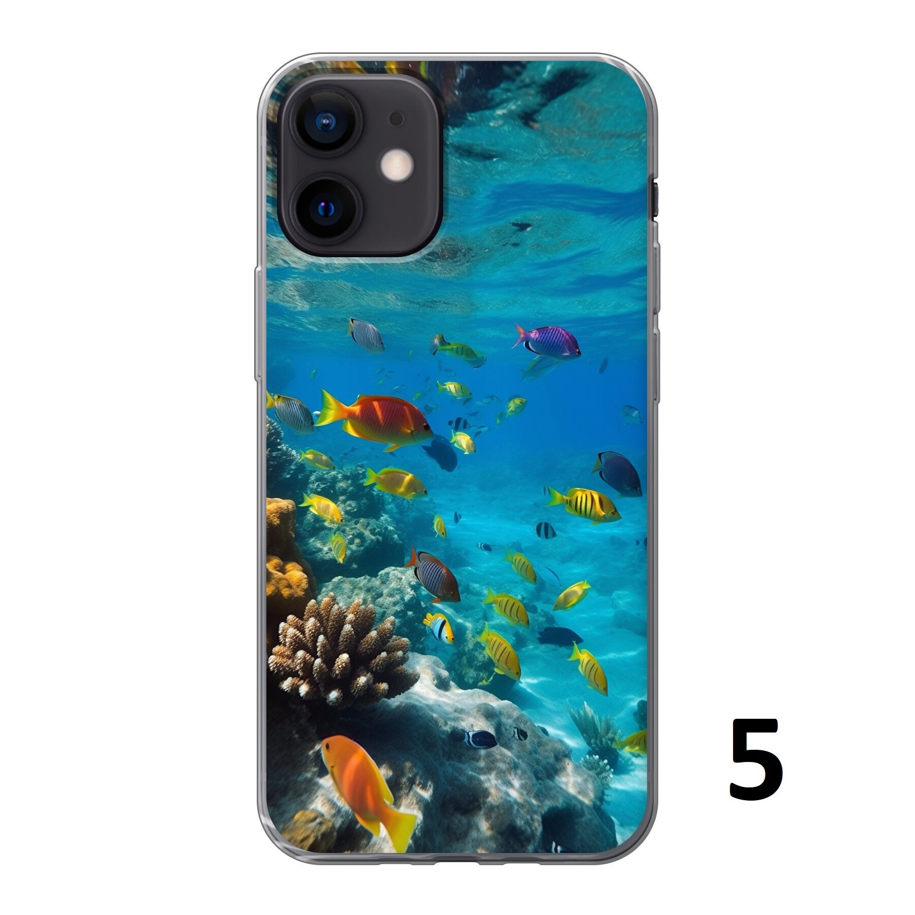 Underwater Adventure: Colorful Fish Phone Case for a Splash of Fun - Etsy