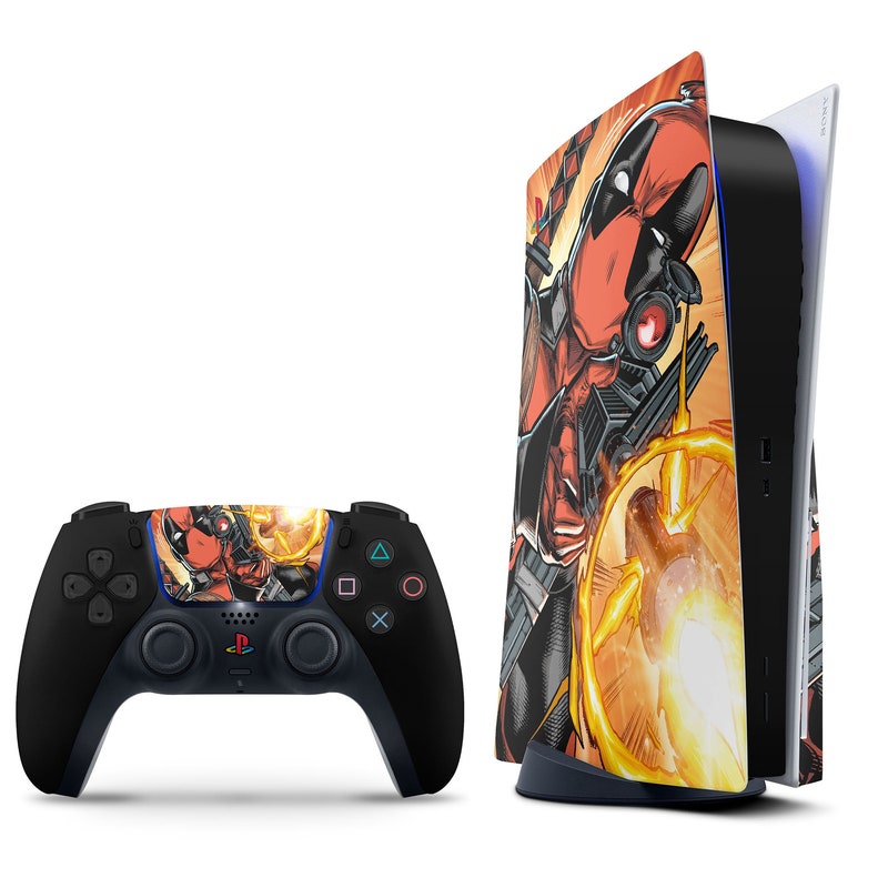 Deadpool Ps5 Controller - Etsy