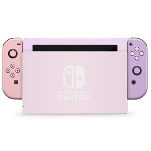 A Girly Affair Nintendo Switch Skin, Pink Purple Pastels Colorwave ...