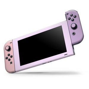 A Girly Affair Nintendo Switch Skin, Pink Purple Pastels Colorwave ...