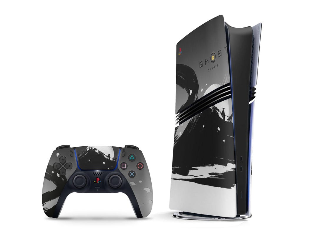 Black Ghost of Yotei PS5 Pro Skin, Samurai Limited Edition PS5 Slim ...