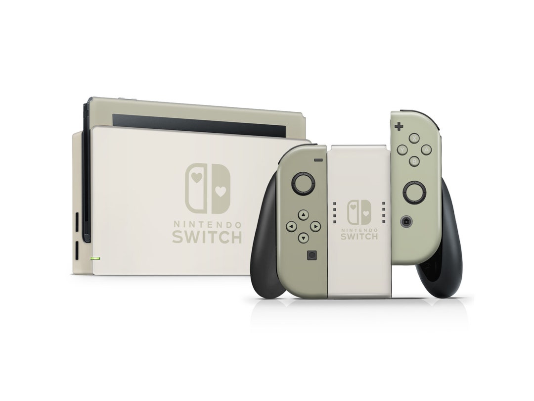 Matcha Latte Nintendo Switch Skin, Sage Green Switch 2 Skin OLED ...