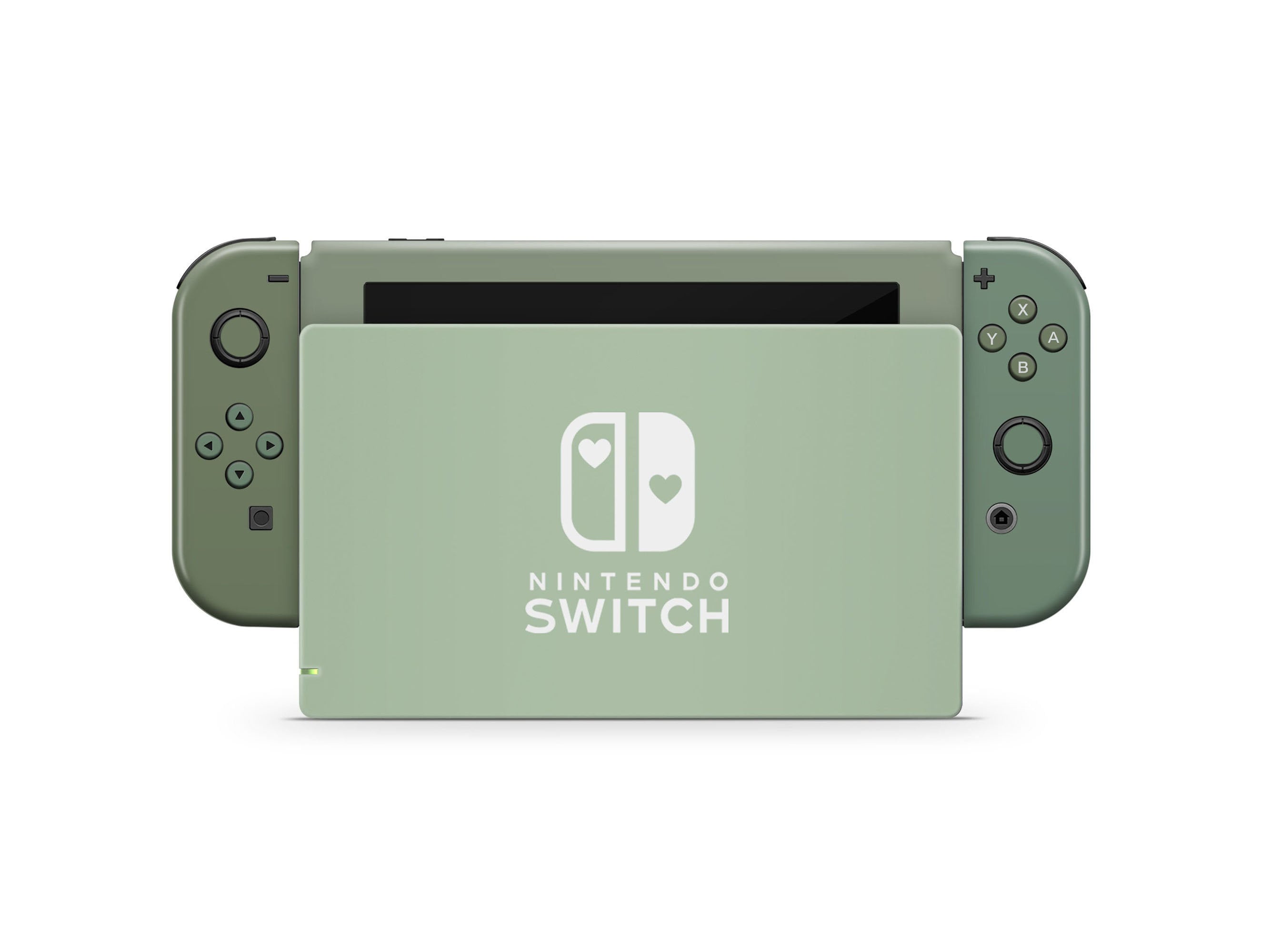 Garden of Eden Nintendo Switch Skin, Dark Green Sage Switch OLED ...
