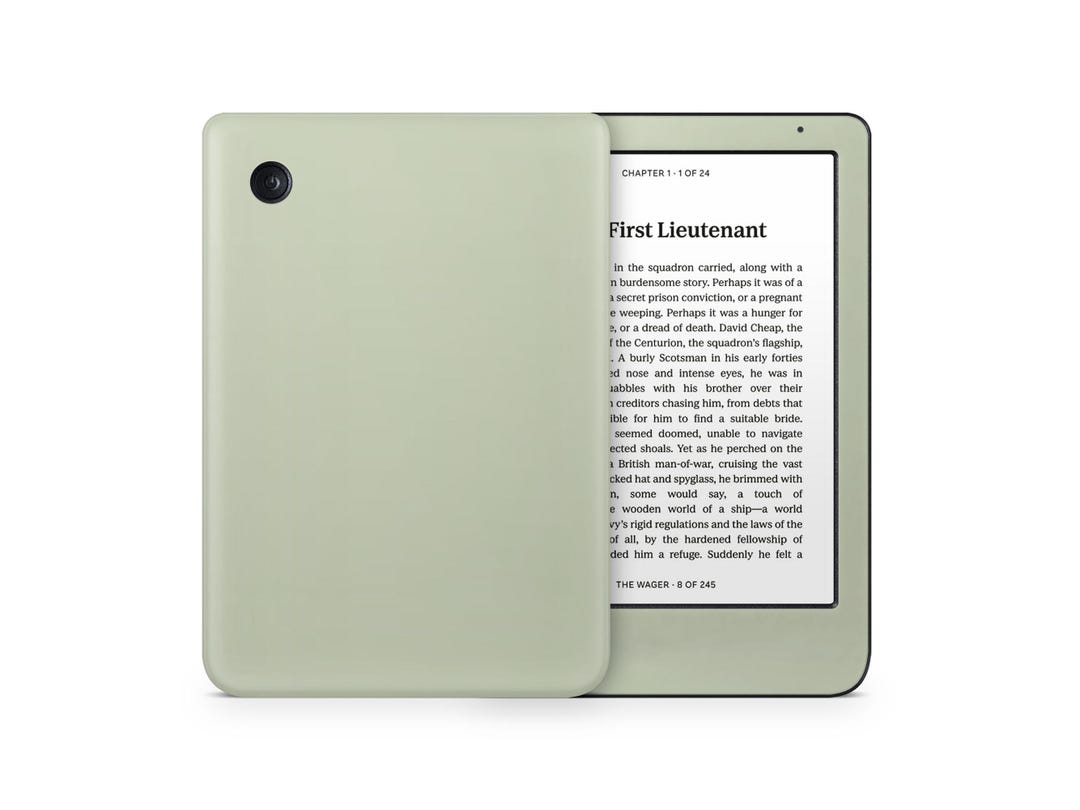 Matcha Kobo Skin, Classic Green Rakuten Kobo Ebook Clara Libra Nia ...