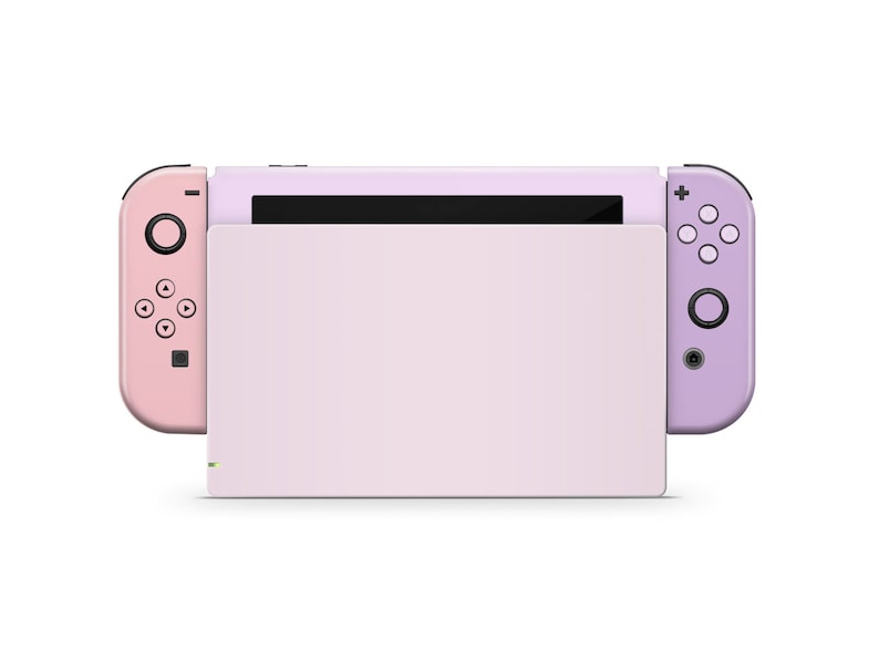A Girly Affair Nintendo Switch Skin, Pink Purple Pastels Colorwave ...