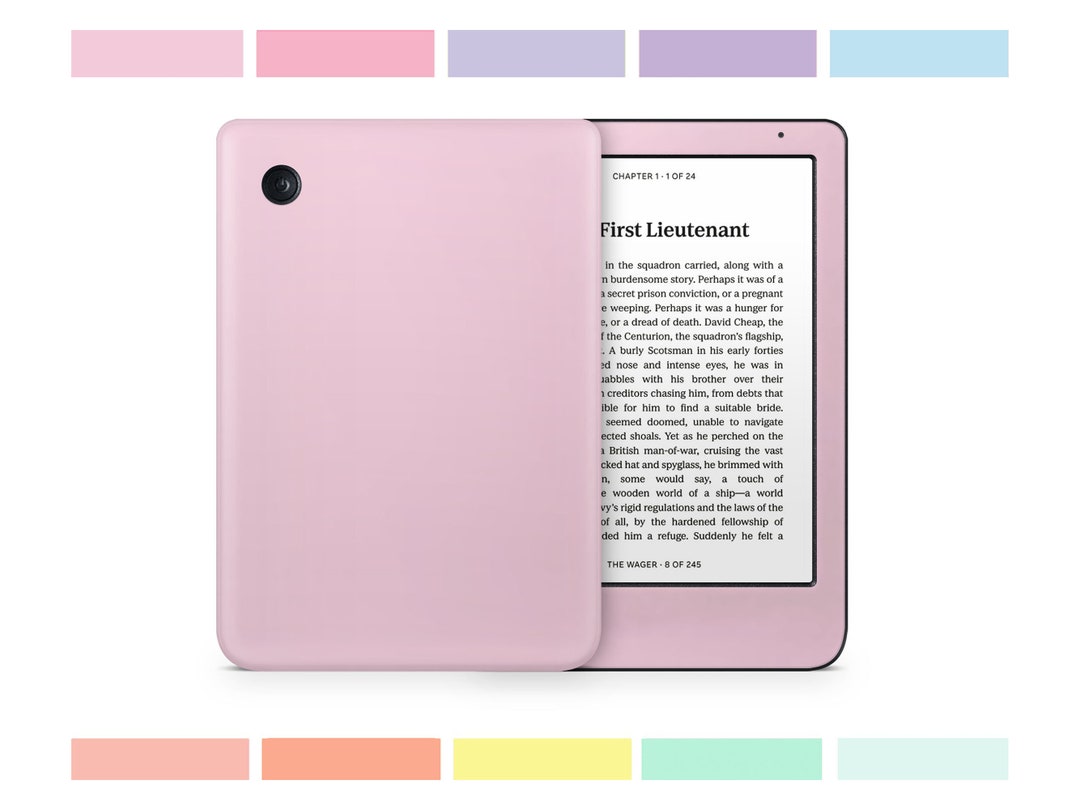 Pastel Series Kobo Skin, Signature Pastels Rainbow Color Baby Pink ...