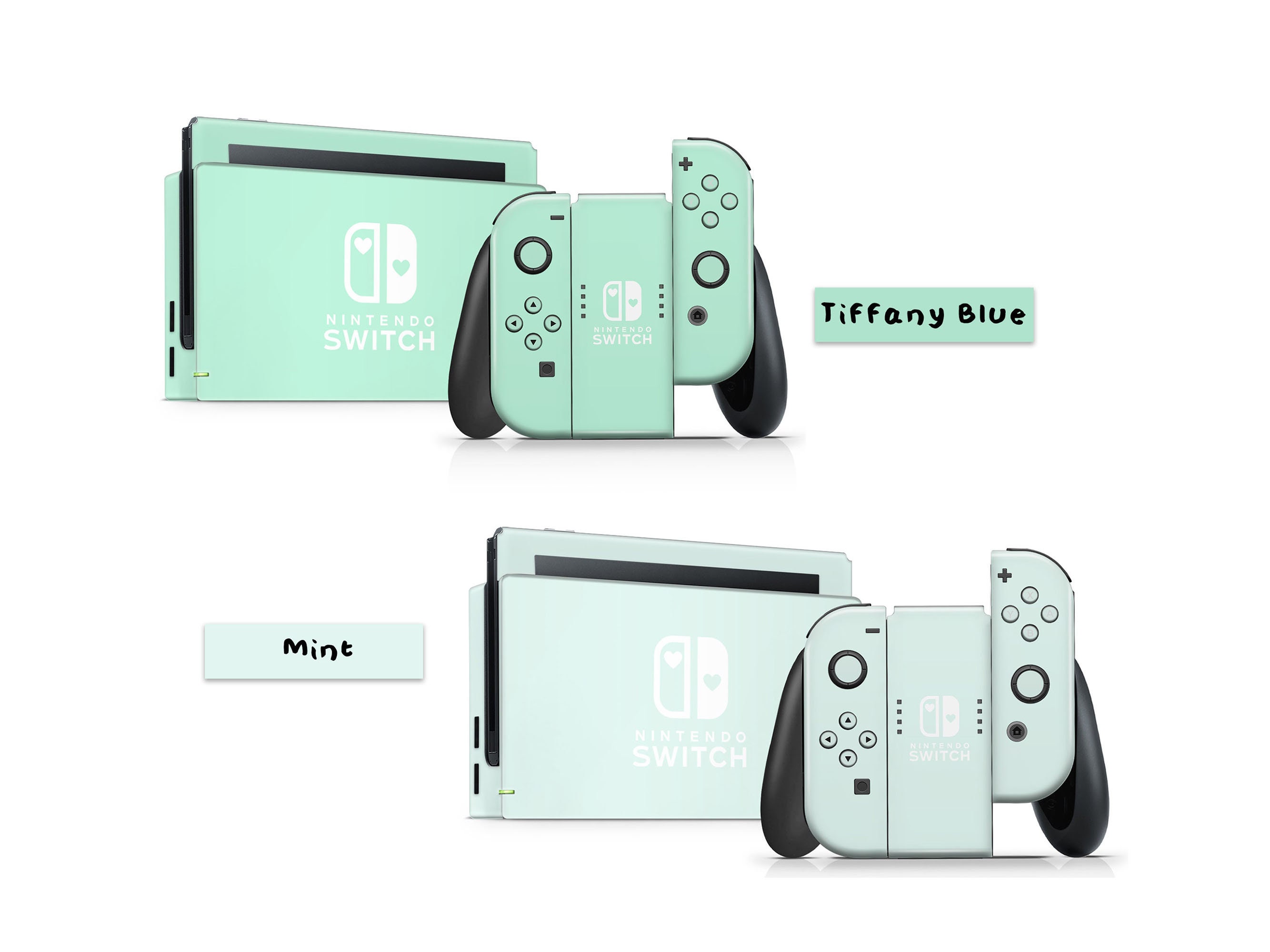 Pastel Series Nintendo Switch Skin, Signature Pastels Rainbow Color ...