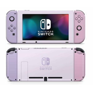 Lavender Dream Nintendo Switch Skin, Cute Pastel Pink Purple Switch 2 ...