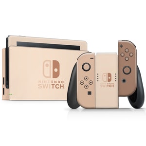 Cappuccino Time Nintendo Switch Skin, Cozy Brown Iced Latte Switch 2 ...