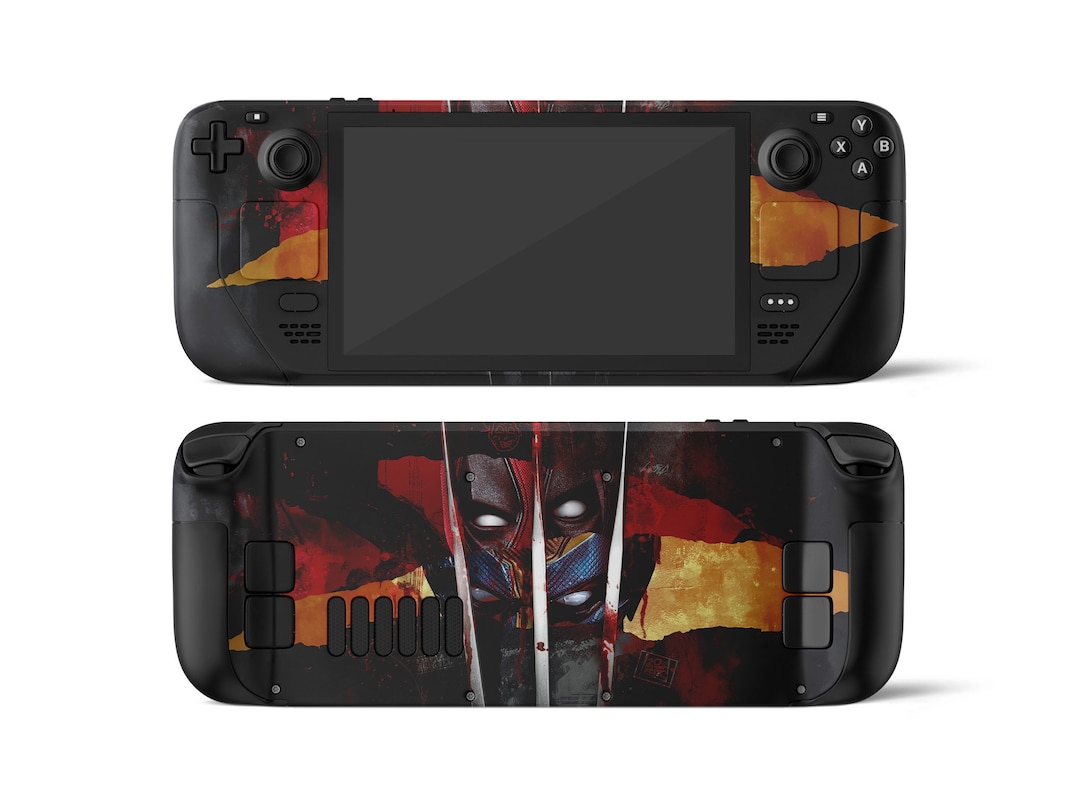 Deadpool & Wolverine Steam Deck Skin, Cartoon X Men Steam Deck OLED ...