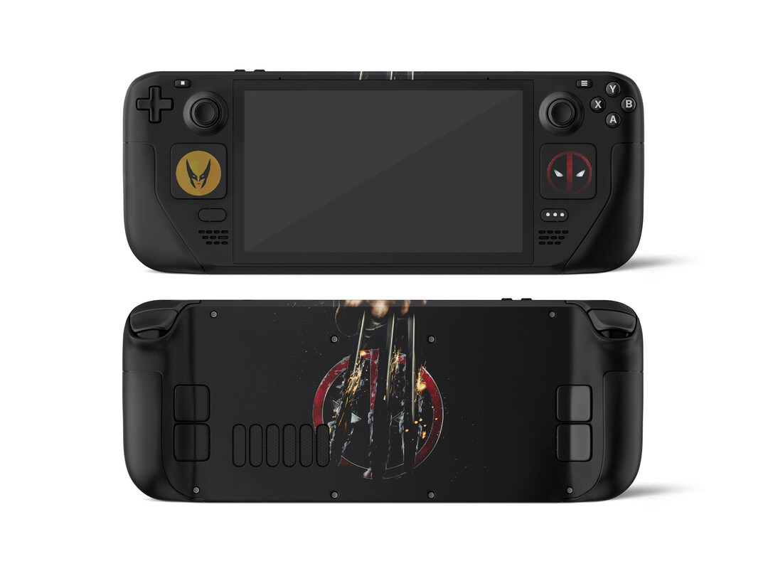 Deadpool & Wolverine Logo Steam Deck Skin, Cartoon X Men Steam Deck ...