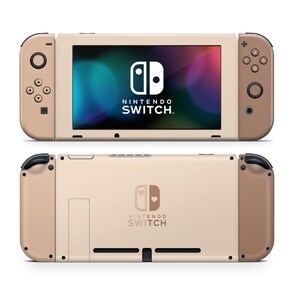 Cappuccino Time Nintendo Switch Skin, Cozy Brown Iced Latte Switch 2 ...