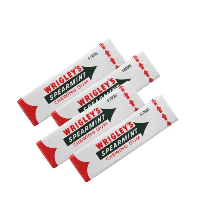 Wrigley's Spearmint Chewing Gum ,20 5 Sticks, علكة سهم الاصلي - Etsy