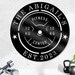 Personalized Cross Fit Gym Sign-gym Weight Plate Monogram-home Gym ...