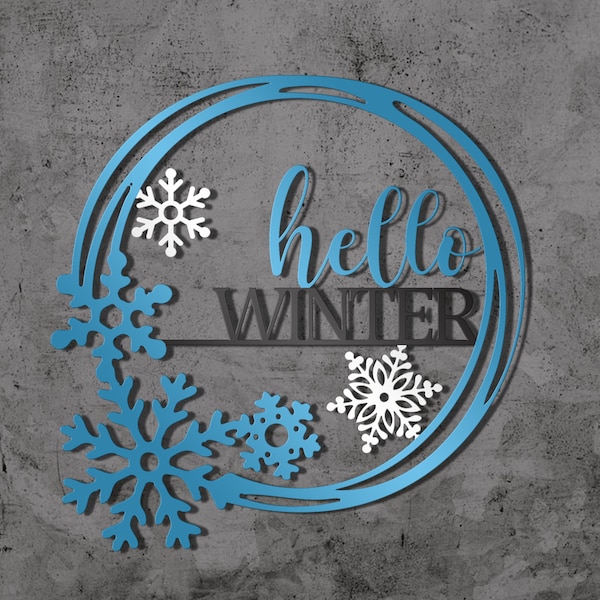 Winter Porch Sign - Etsy