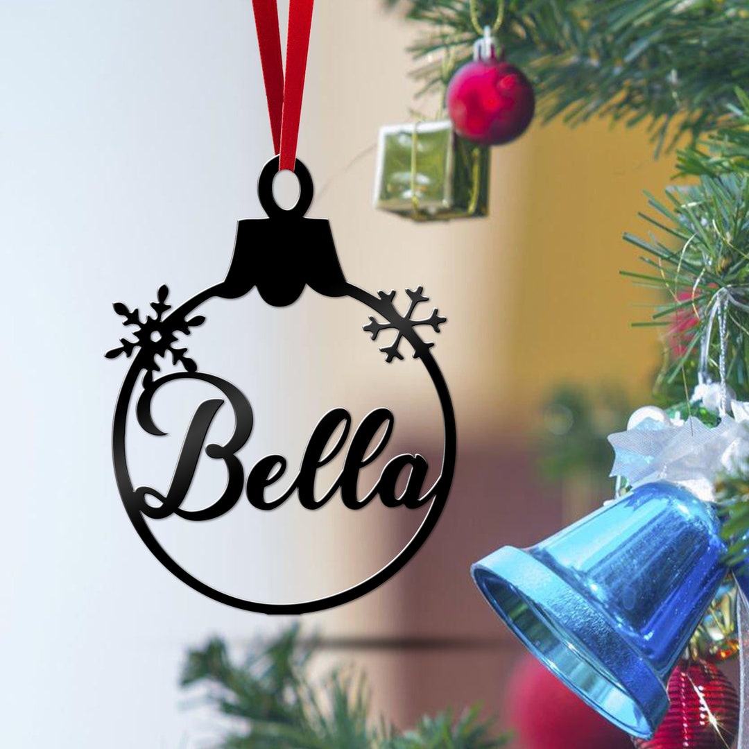 Customized Snowflake Ornaments, Christmas Ornaments, Winte Home Decor ...