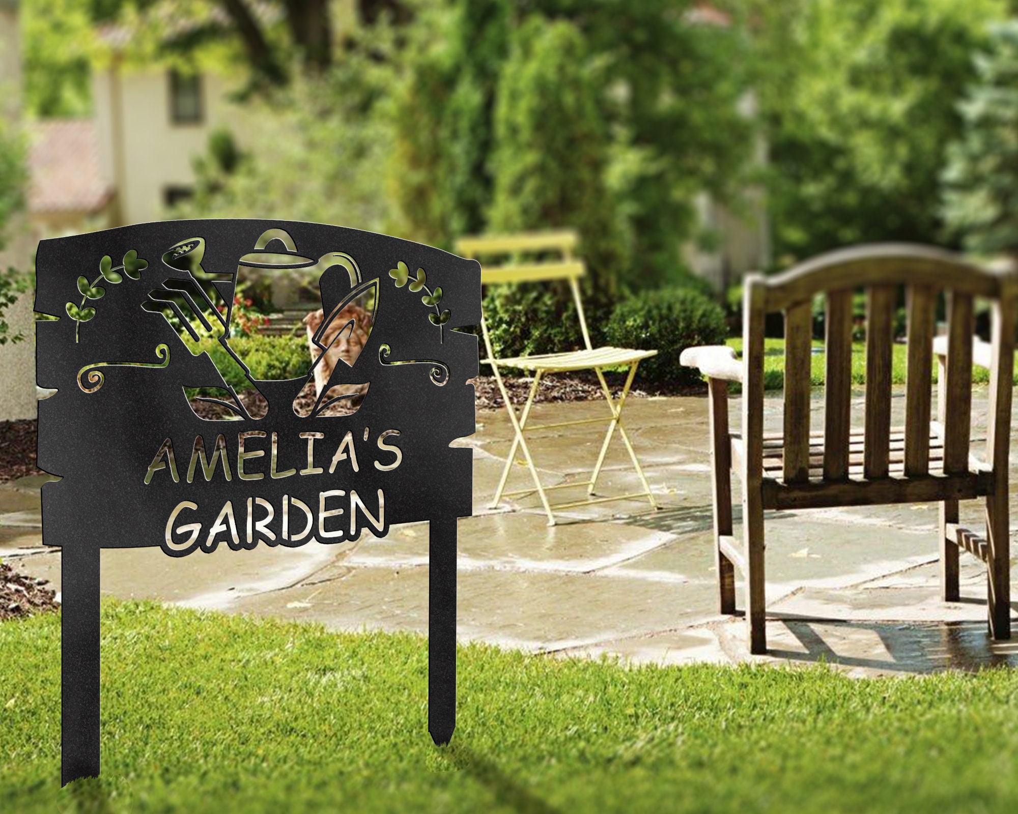 Customized Metal Garden Tool Sign Perfect Gardening Sign - Etsy