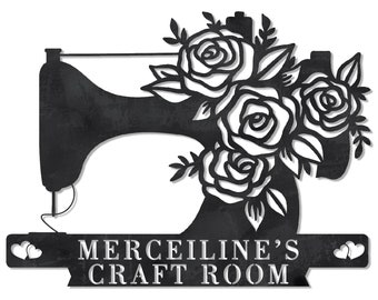Metal Craft Room Sign - Etsy