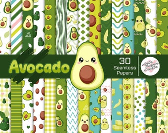 Avocado Wallpaper - Etsy