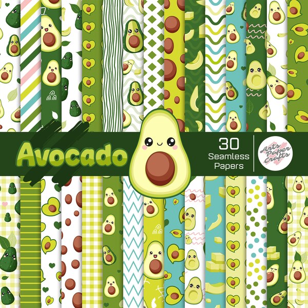 Avocado Wallpaper - Etsy