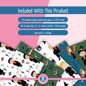 Wizard Magic School Digital Papers - Wizard Background - Wizard ...