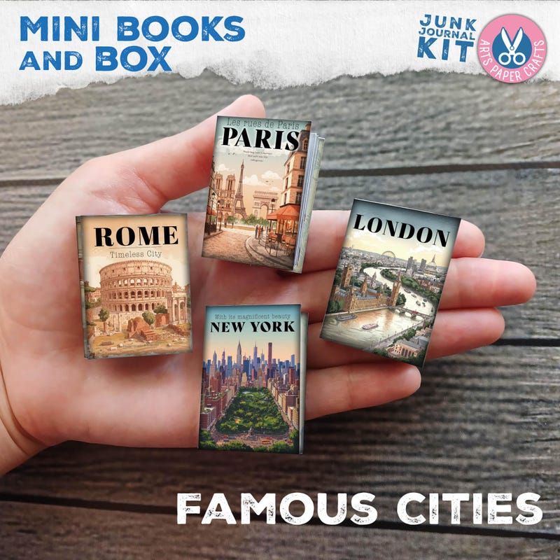 Mini Book - Etsy