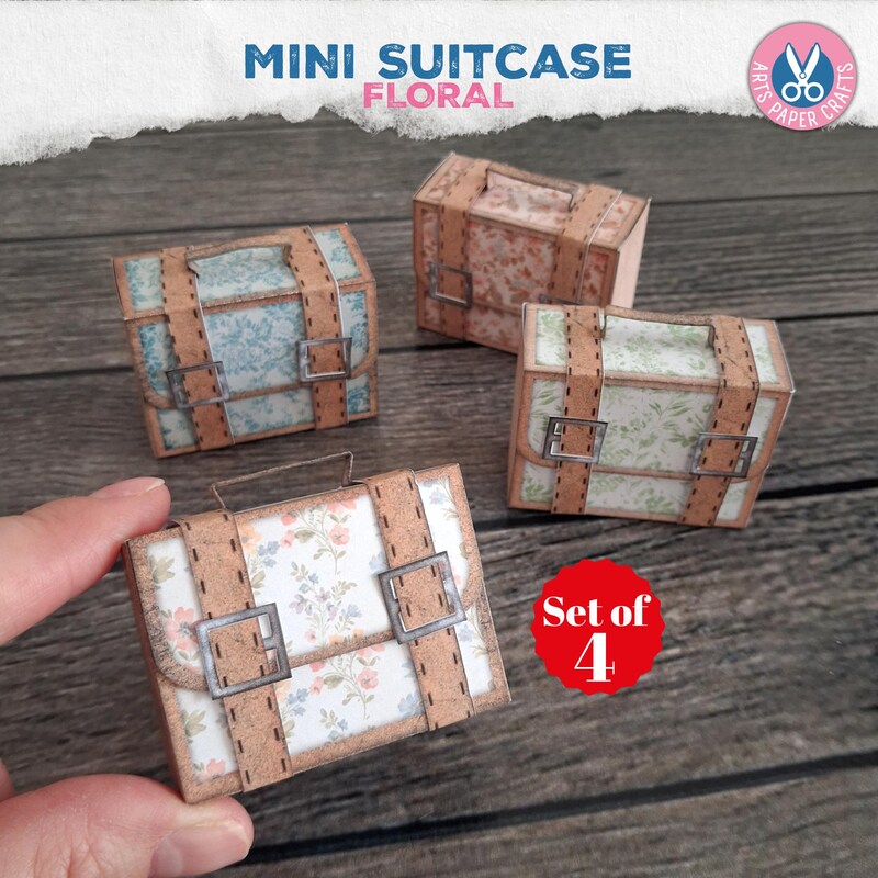 Mini Suitcase - Etsy