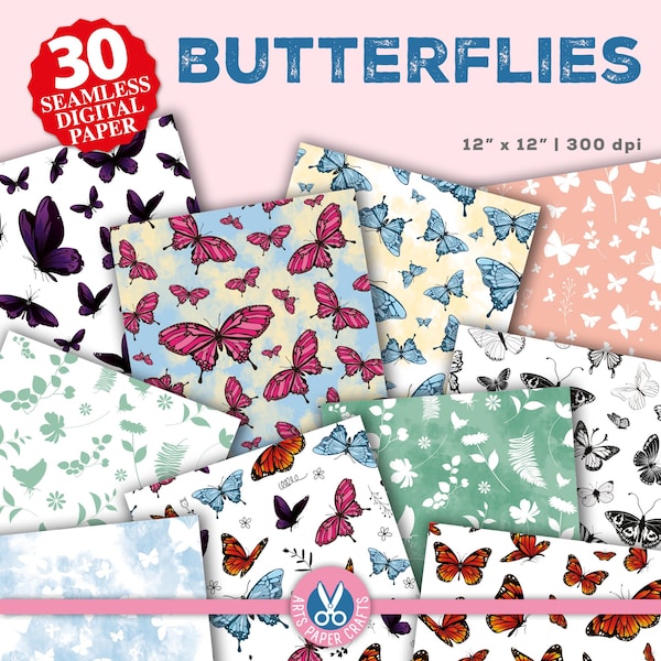 Butterfly Scrapbook - Etsy