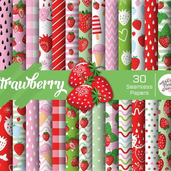 Strawberry Theme - Etsy