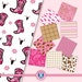 Cowgirl Digital Papers Set - Cowgirl Background - Cowgirl Seamless ...