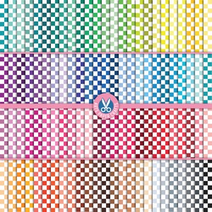 100 Checkerboard Digital Papers - Checkered Background - Checkered ...