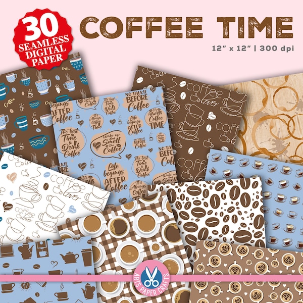 Coffee Scrapbook - Etsy