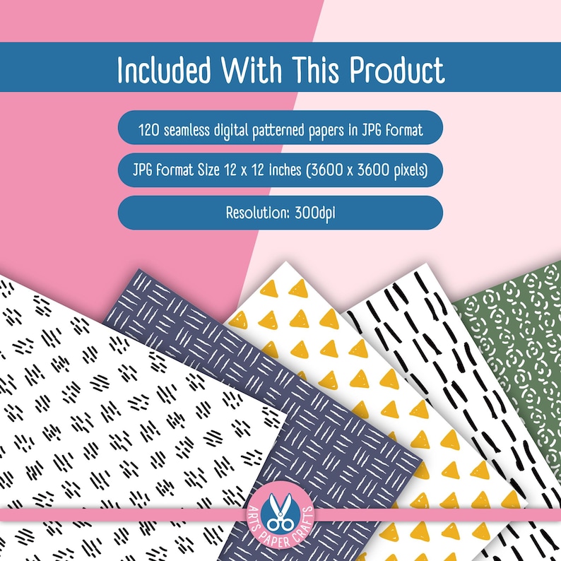 Doodle Digital Papers - Doodle Background - Doodle Seamless Pattern ...