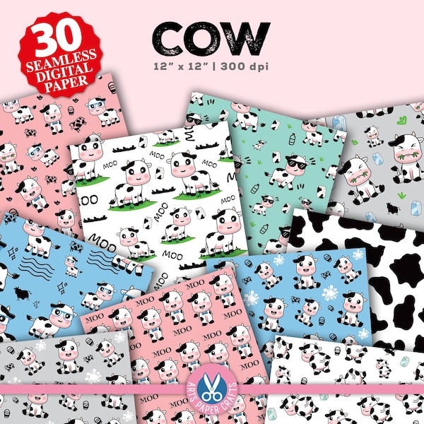Cow Paper - Etsy