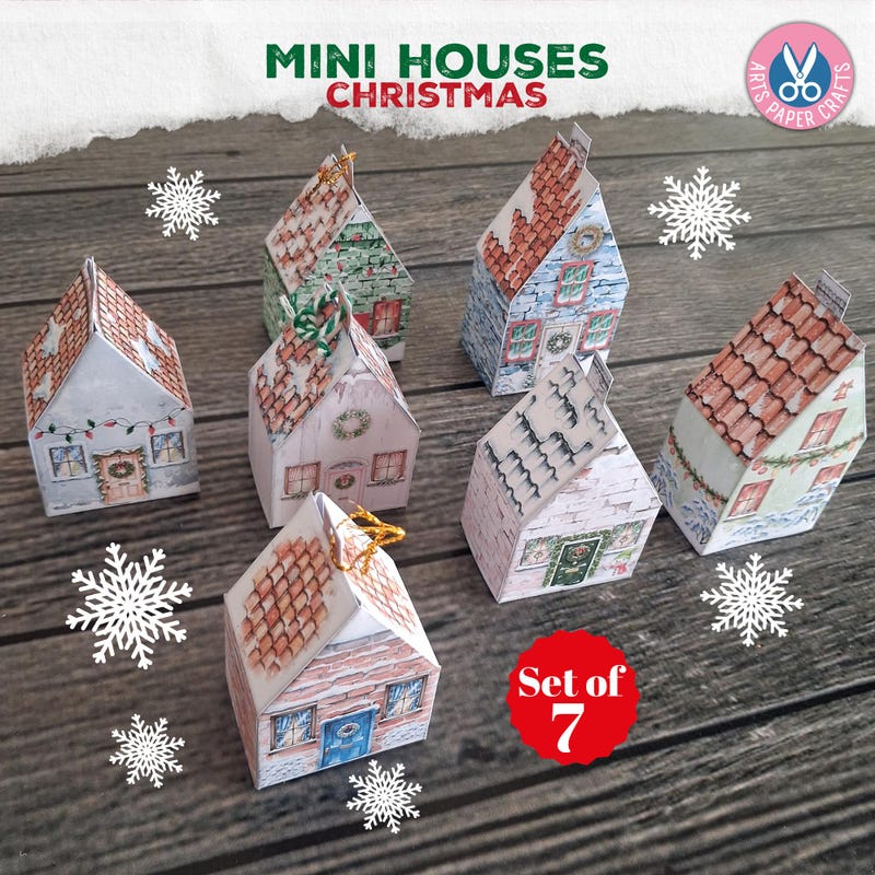 Miniature Printable Village - Etsy