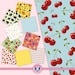 Fruits Seamless Digital Paper - Fruits Summer Background - Fruits ...