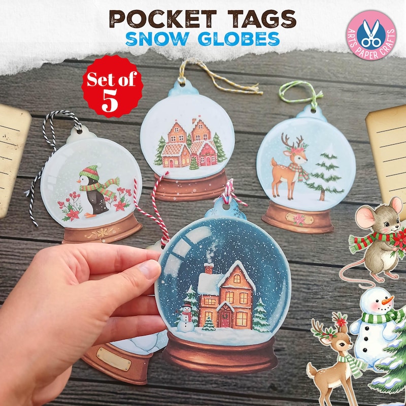 Gift Tags for Snow Globes - 60+ Gift Ideas for 2025