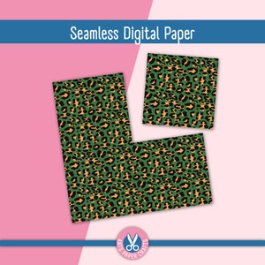 Animal Skin Digital Papers Set Safari Background Animal Print Seamless ...