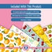 Fruits Seamless Digital Paper - Fruits Summer Background - Fruits ...