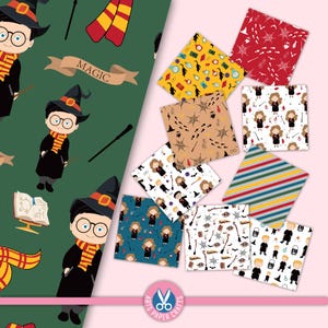 Wizard Magic School Digital Papers - Wizard Background - Wizard ...