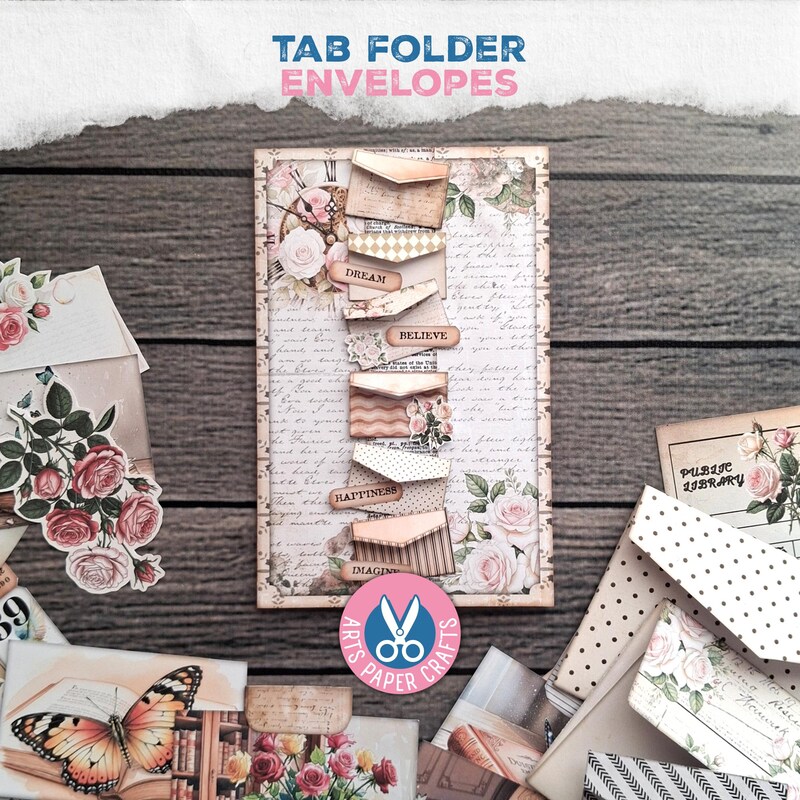 Mini Tab Template - Etsy UK