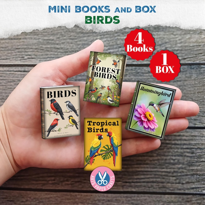 Miniature Books - Etsy