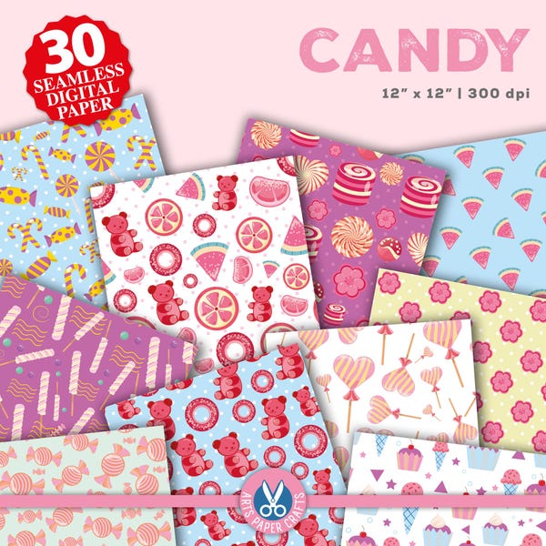Candy Paper - Etsy