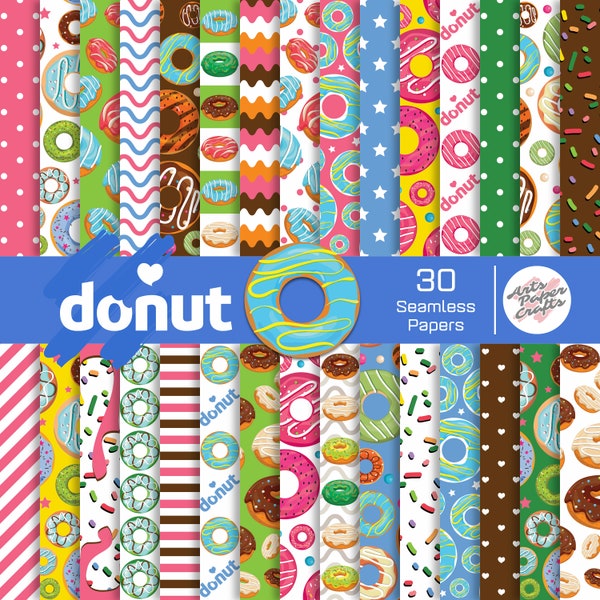 Donut Scrapbook - Etsy