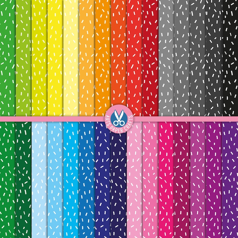 Confetti Check Zigzag Seamless Digital Papers - Quatrefoil Confetti ...