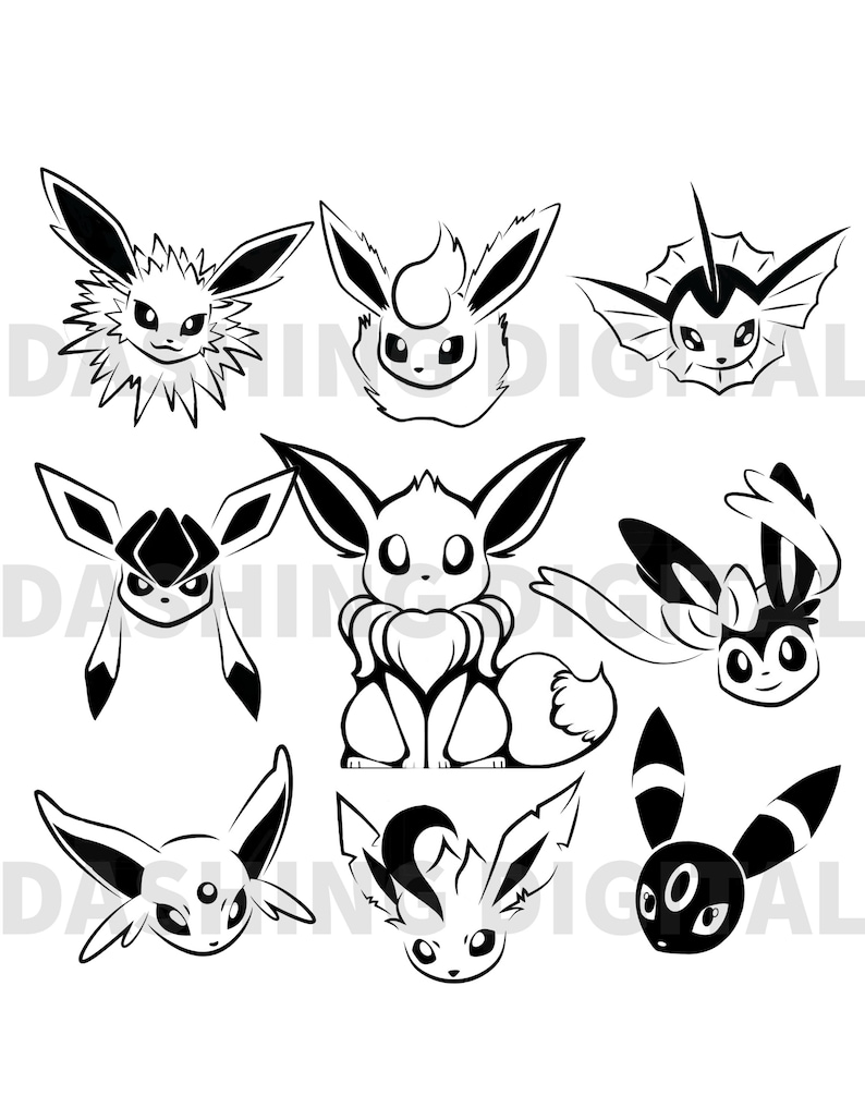 Eeveelutions - Etsy